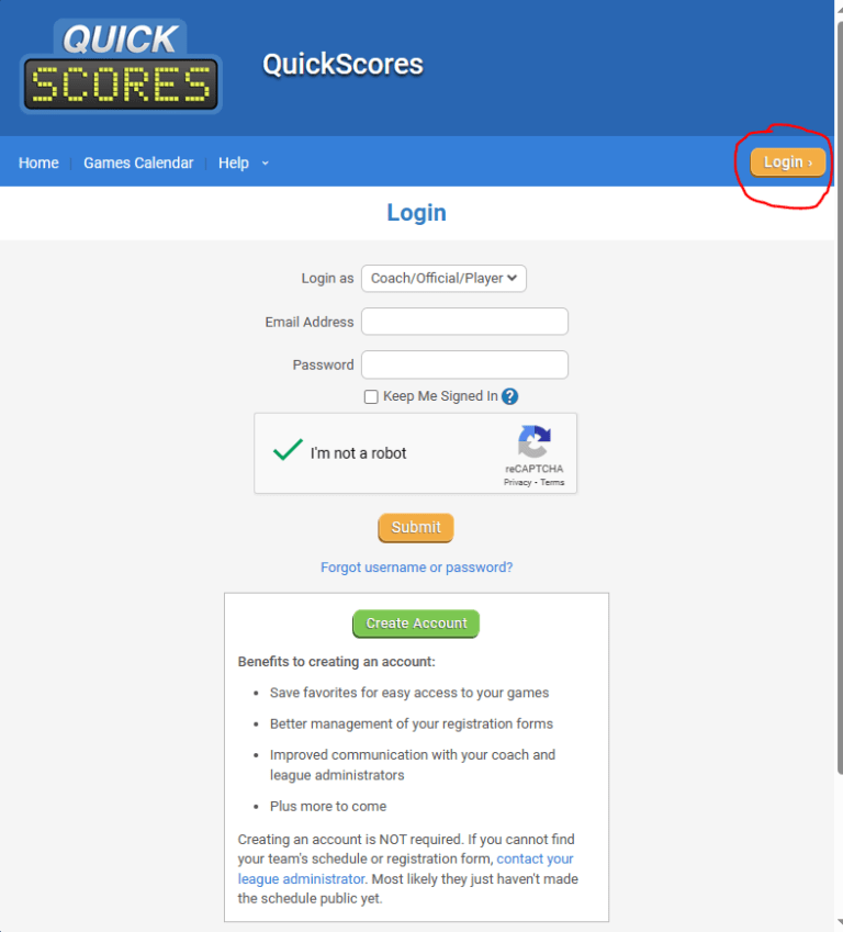 Entering Scores in QuickScores – KCE