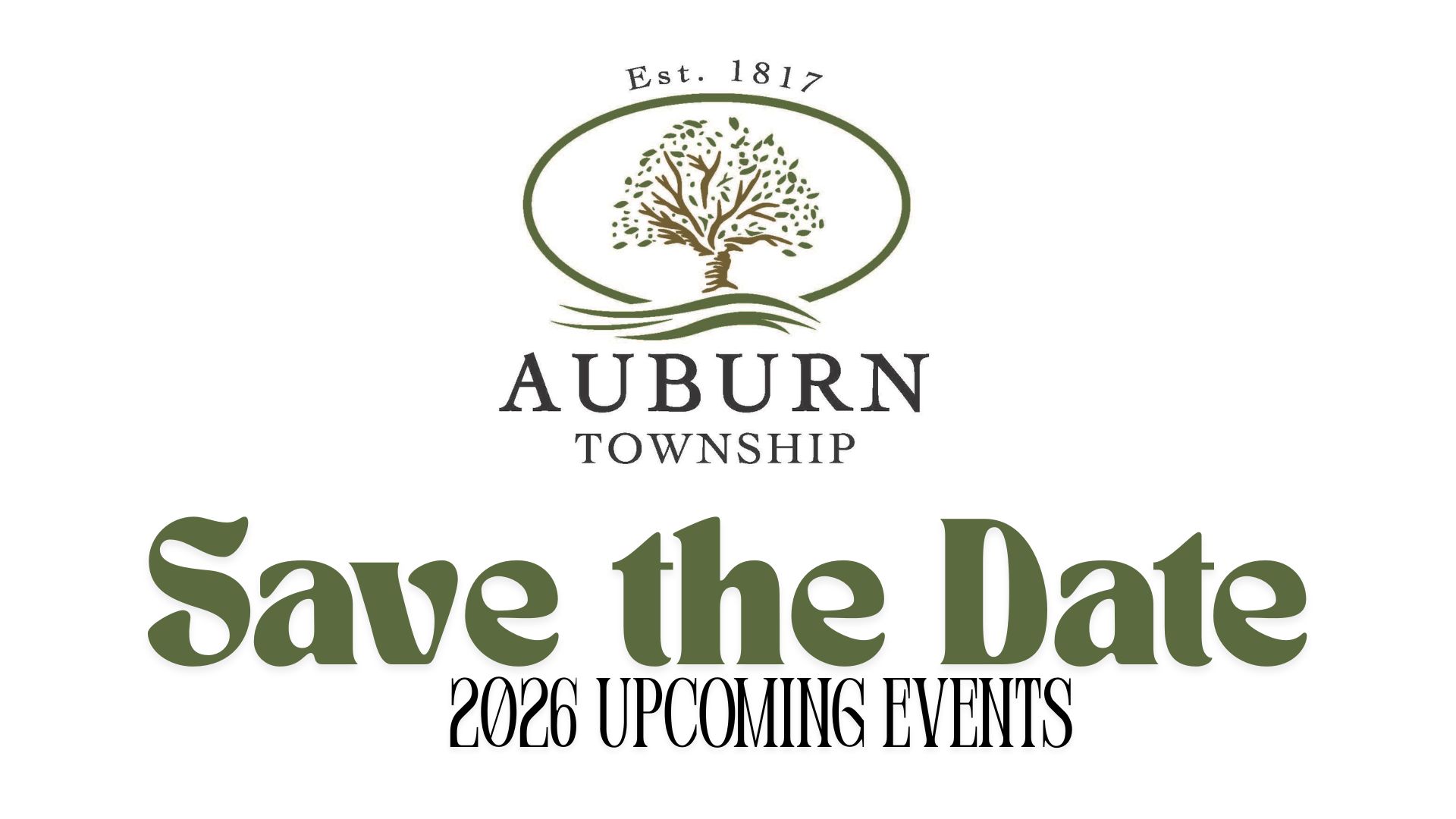 Upcoming 2026 Auburn Township Events – KCE